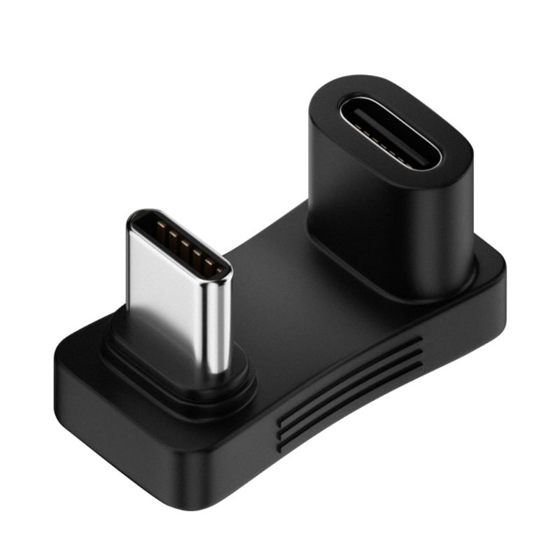 Конвертер адаптера прямоугольной консоли 90 градусов удлинитель Usb C