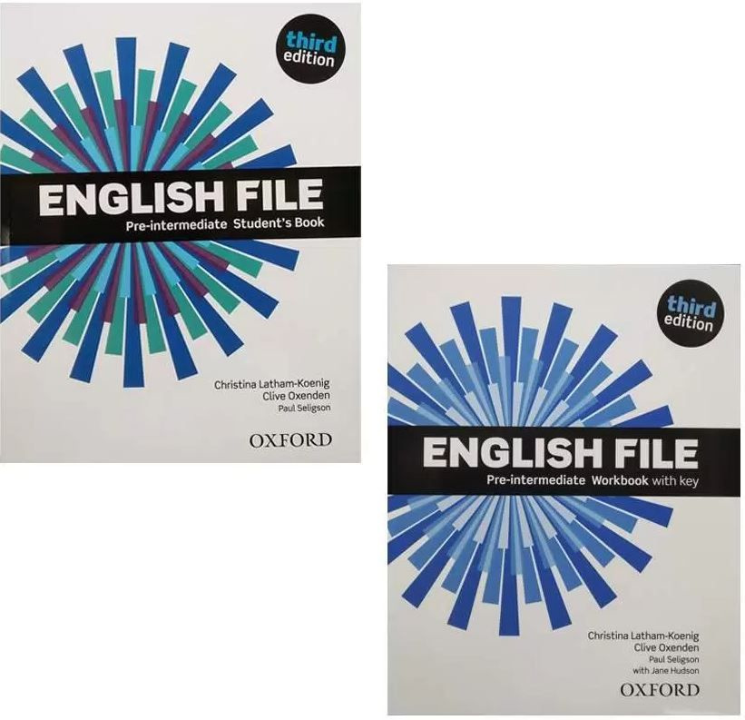 ENGLISH FILE PRE-INT 3ed SB+WB - купить с доставкой по выгодным ценам в ...