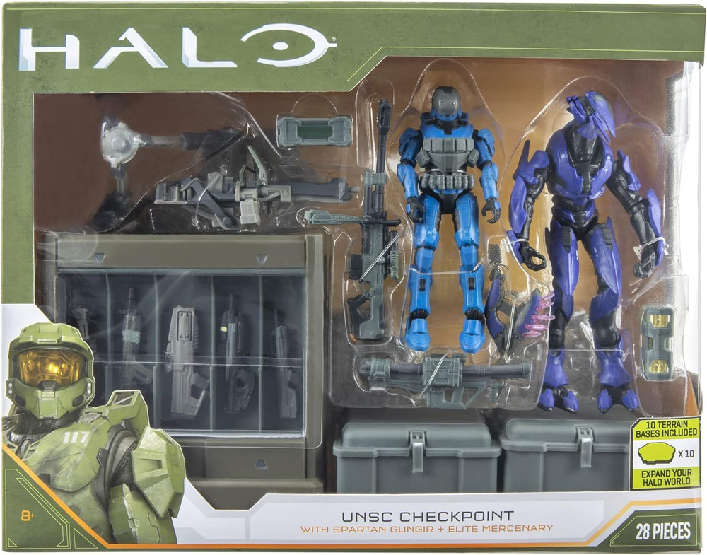 HALO,Элитные наемники Action Figures Plus Weapons - купить с доставкой ...