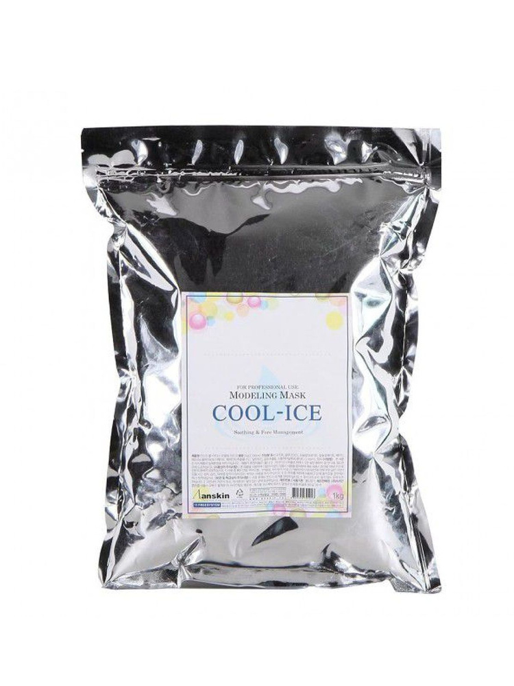 ANSKIN/Маска альгинатная Cool-Ice Modeling Mask / 1kg - купить с ...