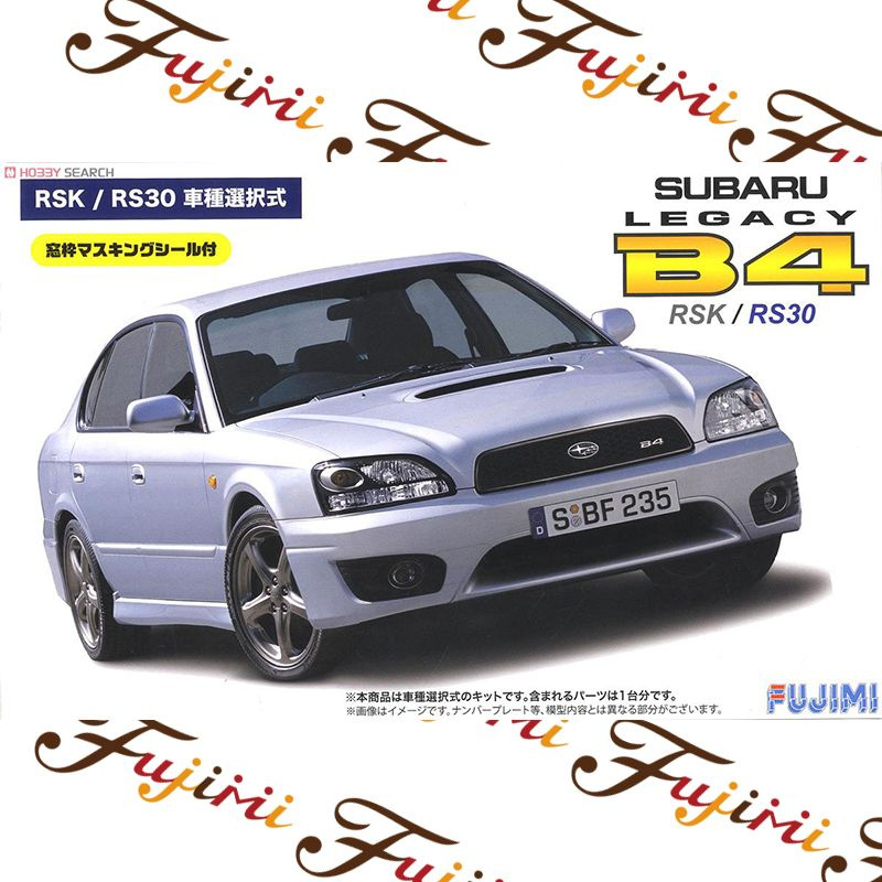 Сборная модель Машинка Fujimi-039321 1/24 Subaru Legacy B4 RSK/RS30 car model kit - купить с ...