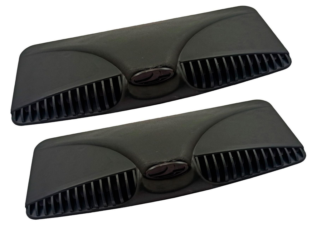 Воздухозаборник на капот ваз 2107 2106 2105 2104 черный овальная ...