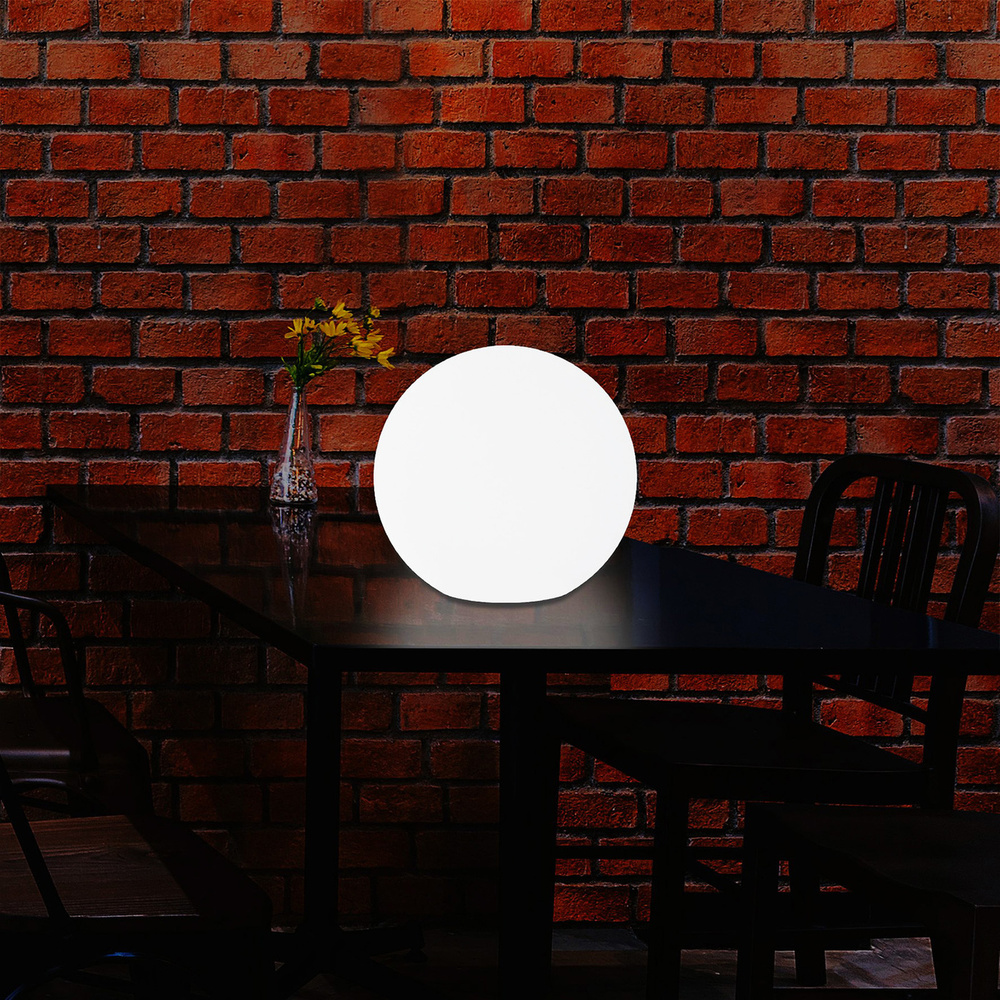 Интерьерный светильник-шар Moonlight 30 см 220V White - купить по ...
