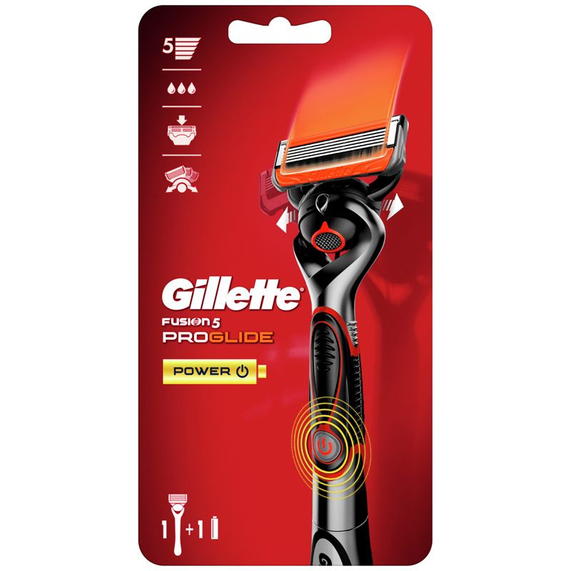 Gillette Мужская бритва Fusion5 Proglide Power, с 1 сменной кассетой ...
