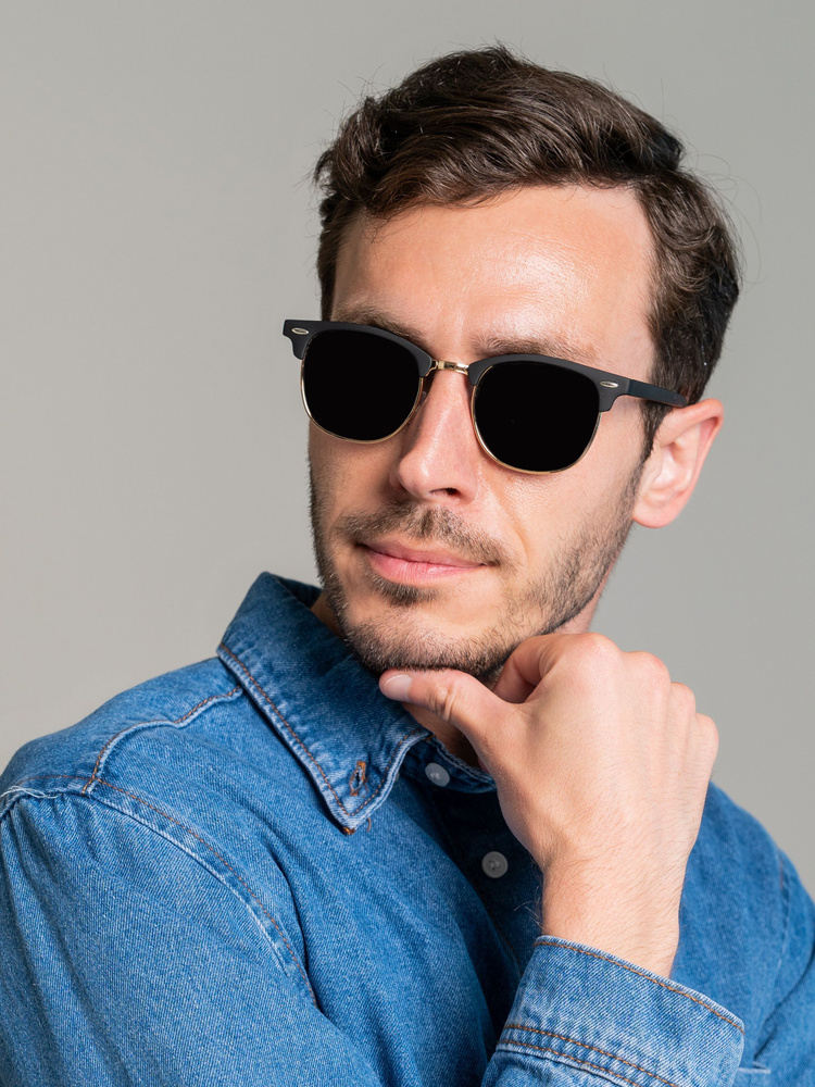 Солнцезащитные очки мужские женские, для взрослых, повседневные ...