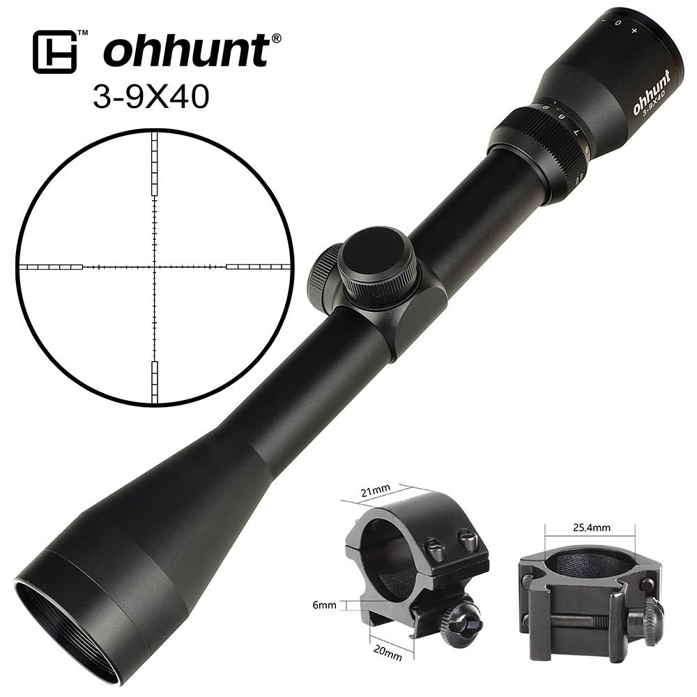 ohhunt 3-9X40 Scope Wire Rangefinder Reticle или Mil Dot Reticle Scope ...