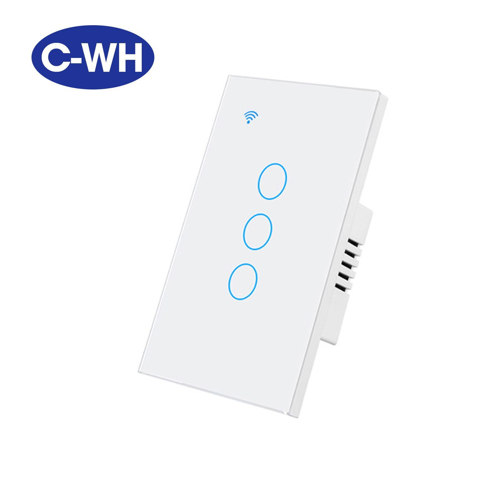 Настенный умный Wifi выключатель / сенсорный экран из стекла - купить с ...