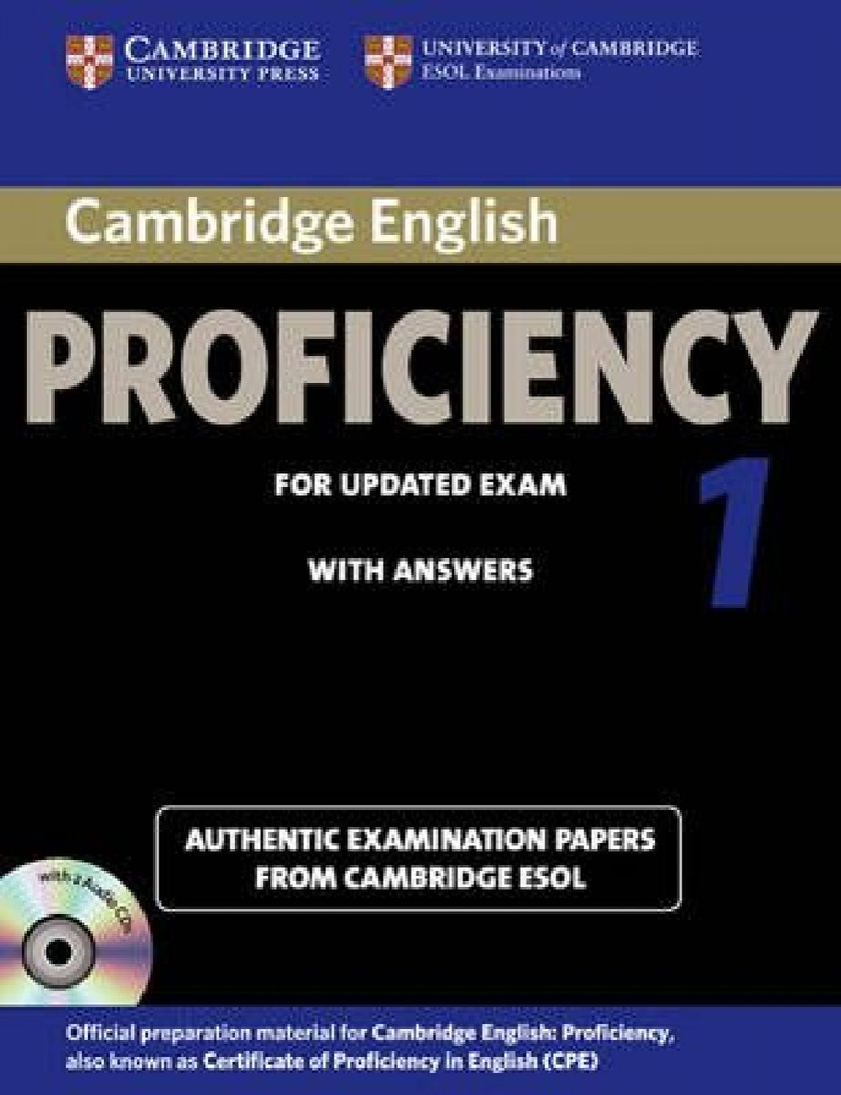 Cambridge English Proficiency 1 for Updated Exam Self-study Pack ...