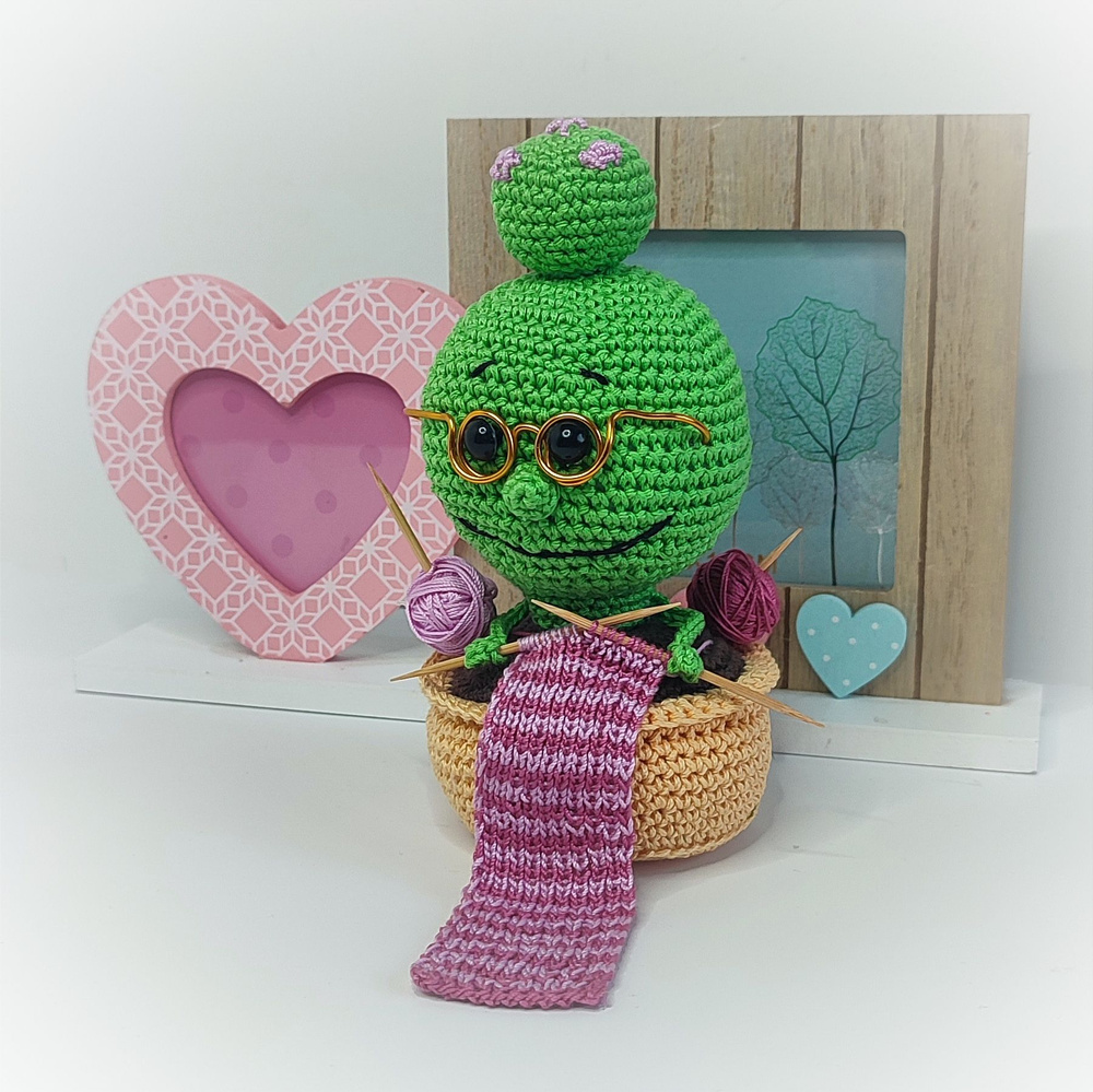 Игольница ручной работы Кактус Хлопок - купить по низким ценам в ...