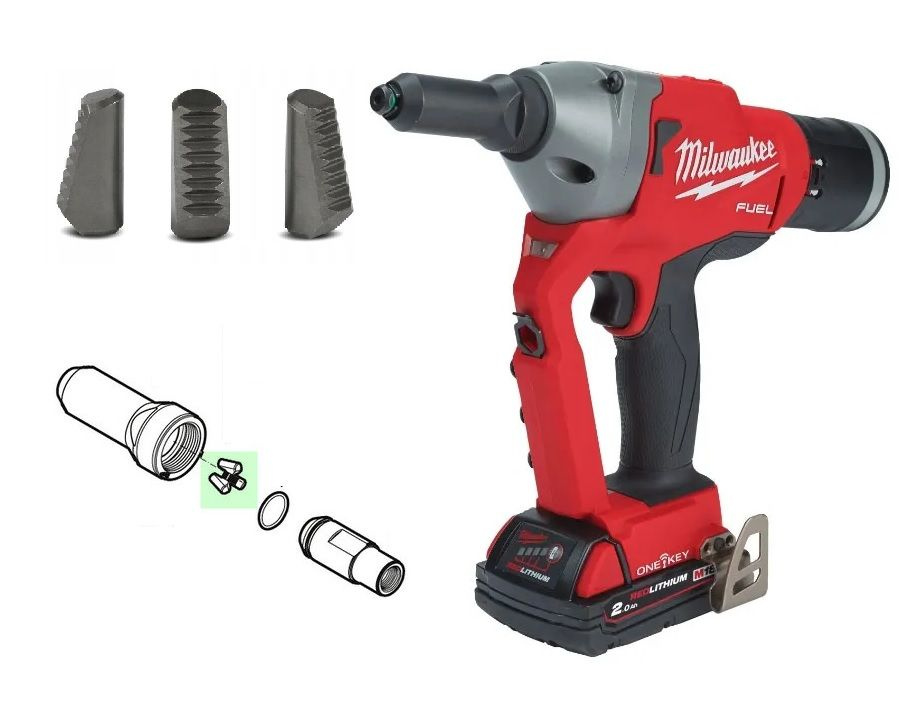 Губки для заклепочника Milwaukee M18 FUEL ONEFPRT - купить с доставкой ...