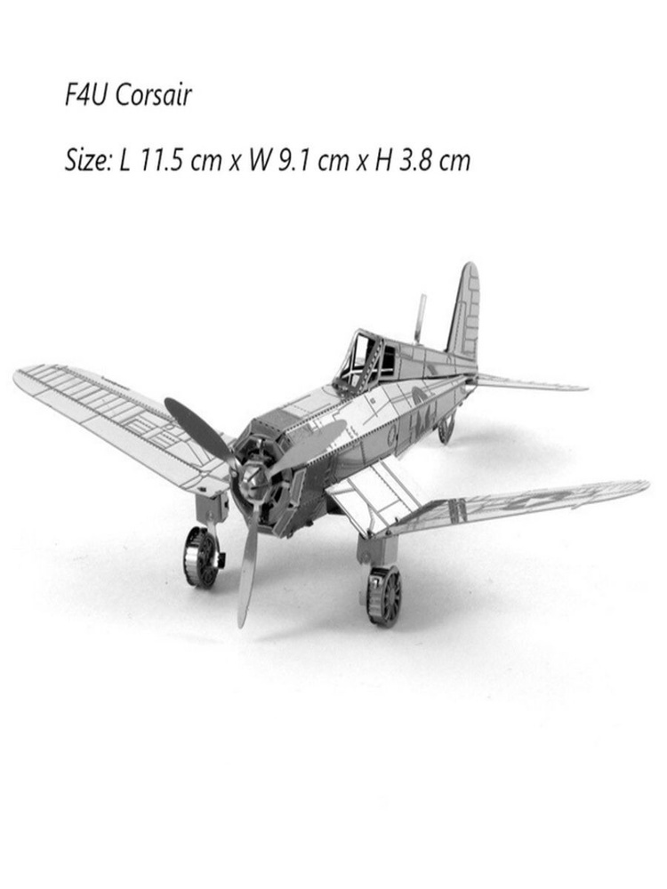 Металлическая cборная модель 3D Metal самолёт F4U CORSAIR - купить с ...