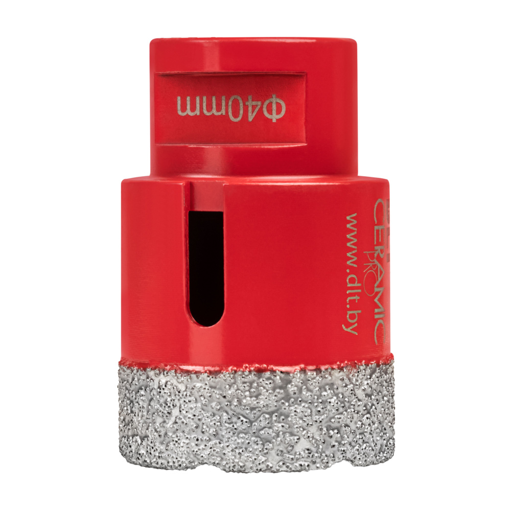 Коронка алмазная по керамограниту DLT CERAMIC PRO 40мм - купить по ...