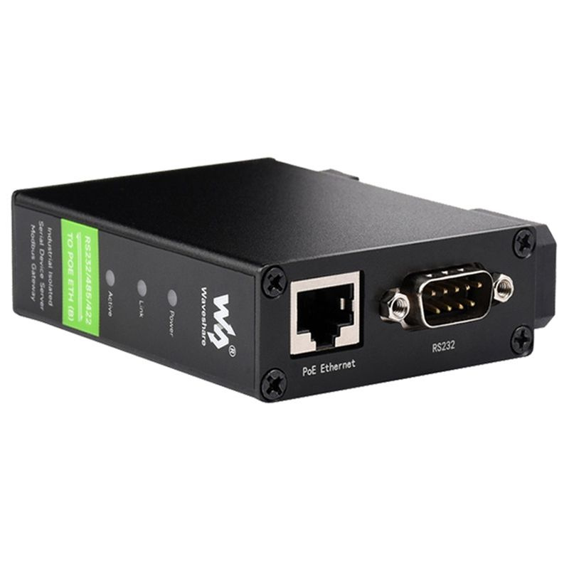 Последовательный сервер на DIN-рейке RS232/485/422 RJ45 Ethernet TCP/IP к последовательному ...