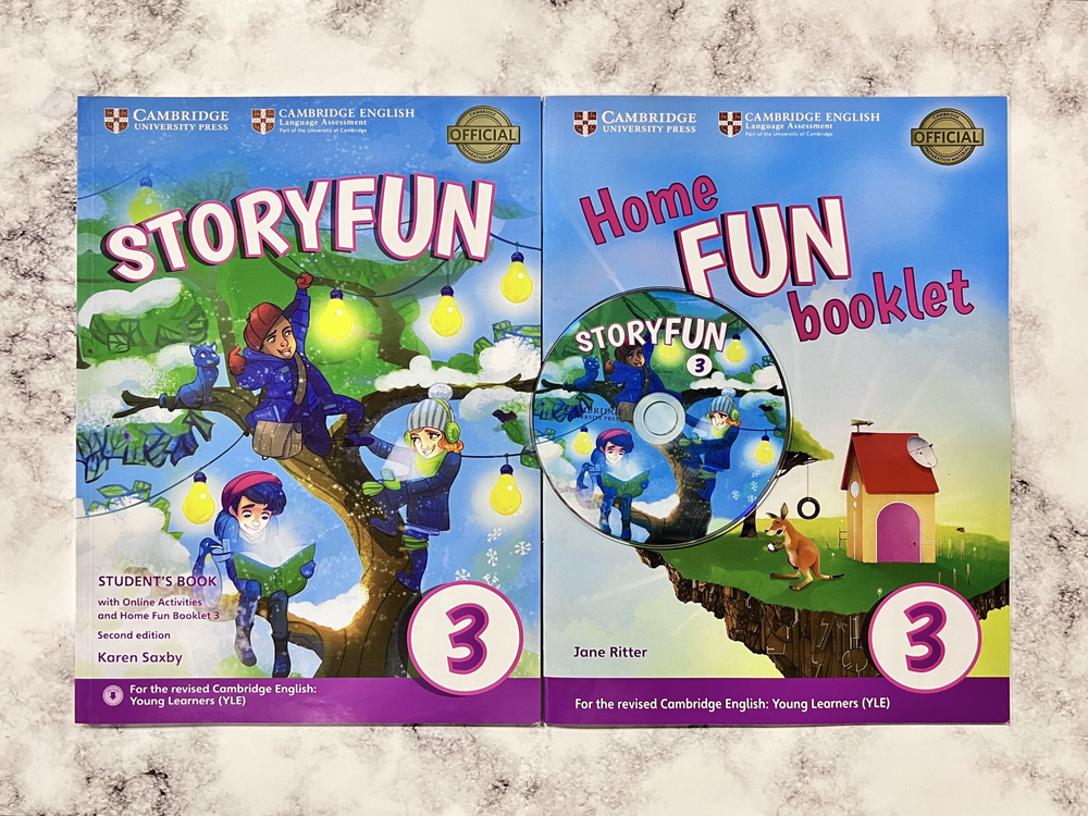Storyfun 3 second edition + Home Fun booklet 3 (учебник+рабочая тетрадь ...