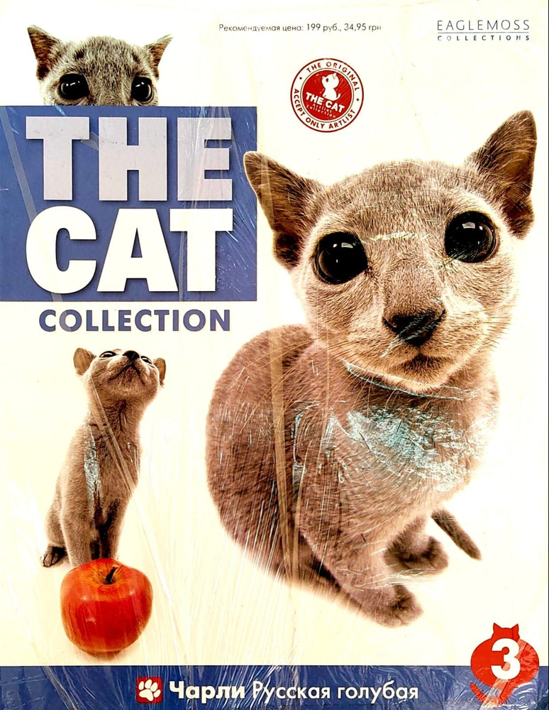 The cat collection/Коллекция котов. Чарли. Русская голубая - купить с ...