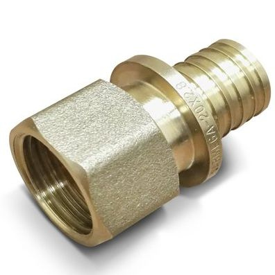Муфта переходная VARMEGA Slide-fit, ВР 20х1/2", латунная аксиальная ...