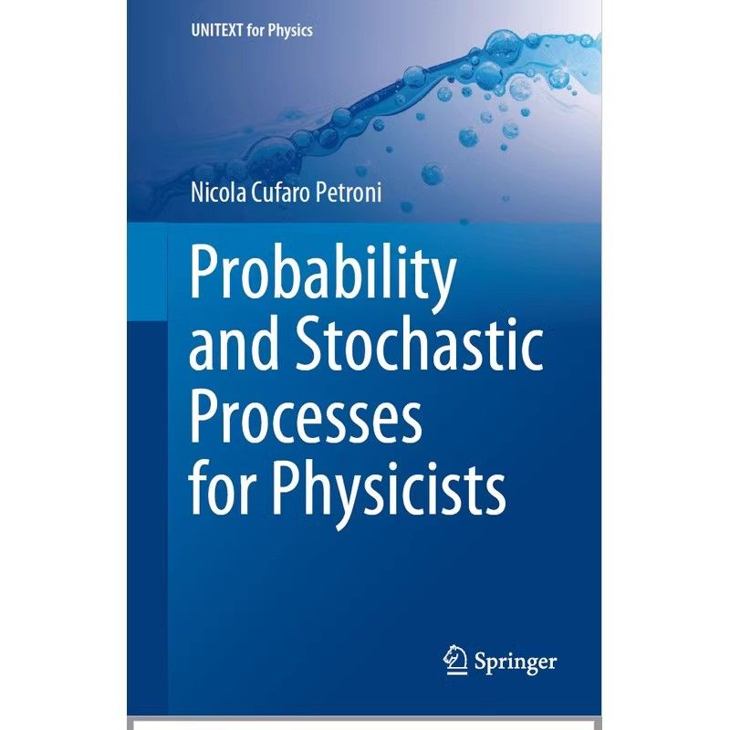 Учебники Probability and Stochastic Processes for Physicists (2020 ... Учебники Probability and Stochastic Processes for Physicists (2020 ...