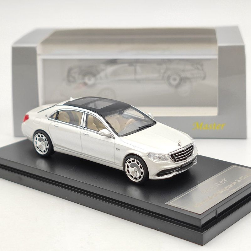 Машинка модель Master 1:64 Mercedes-Benz W126/W222 Maybach S680 Low ...