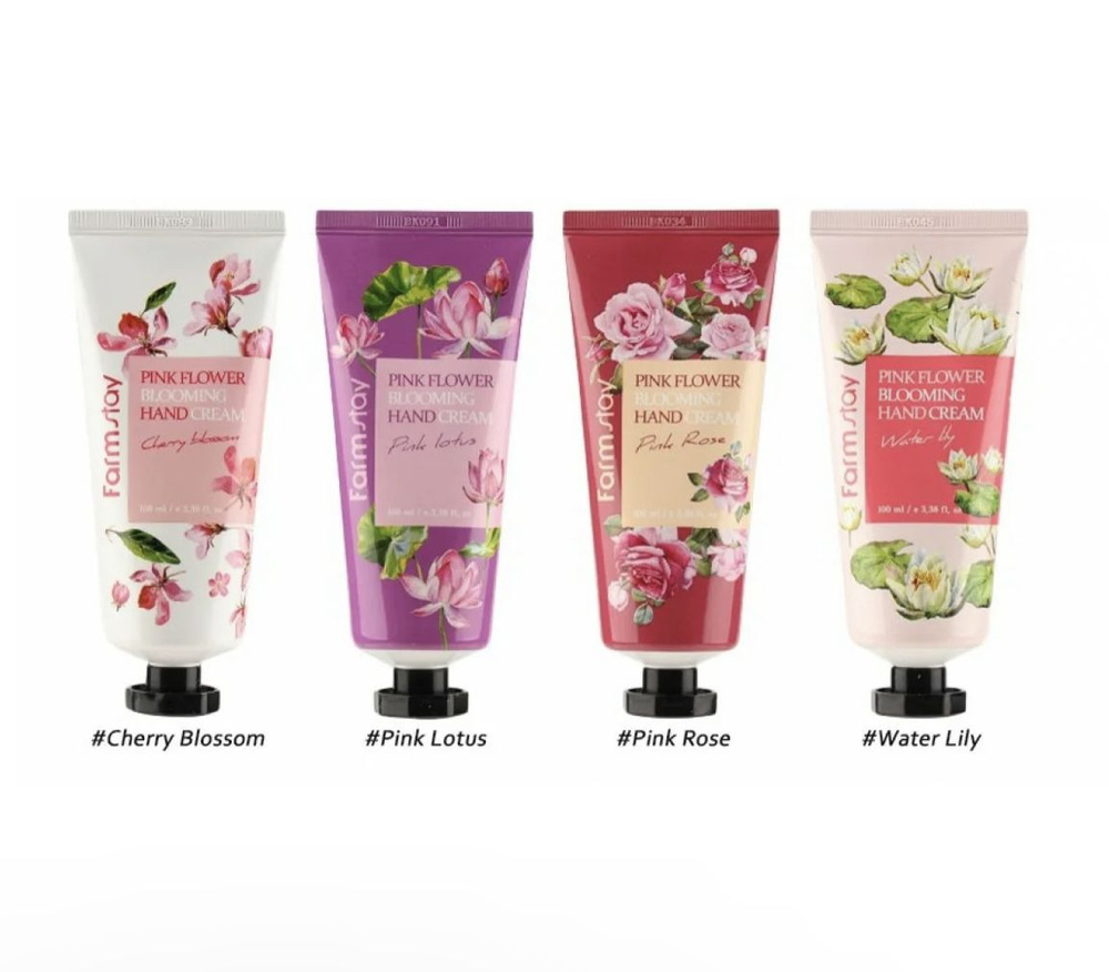 FarmStay Набор кремов для рук с экстрактами цветочных лепестков ...