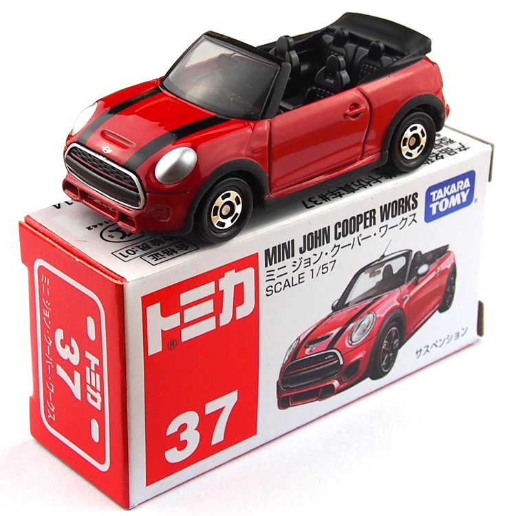 Машинка TAKARA TOMY TOMICA NO.37 MINI JOHN COOPER WORKS - купить с ...