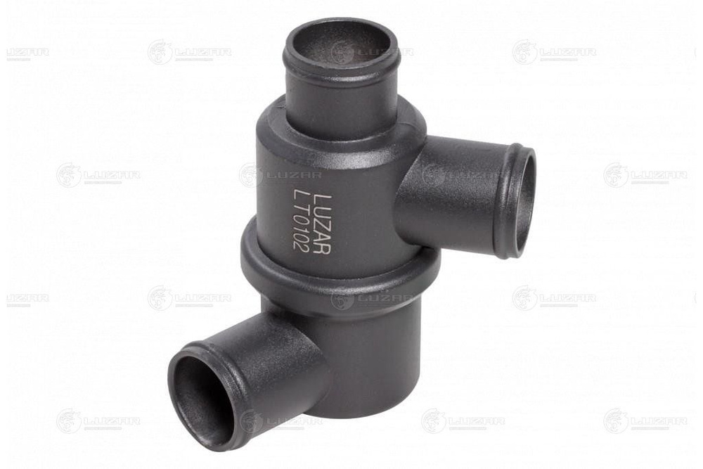 Термостат для а/м Лада 2101 (с алюм. корпусом, обрезин. клапан) ("зимний" 87 С) (LT 0102) Luzar ...