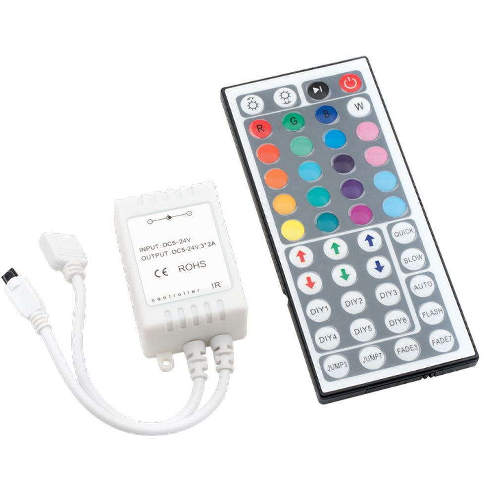 Контроллер SWG "IR-RGB-44-6A" для светодиодной RGB ленты и модулей, 6А ...