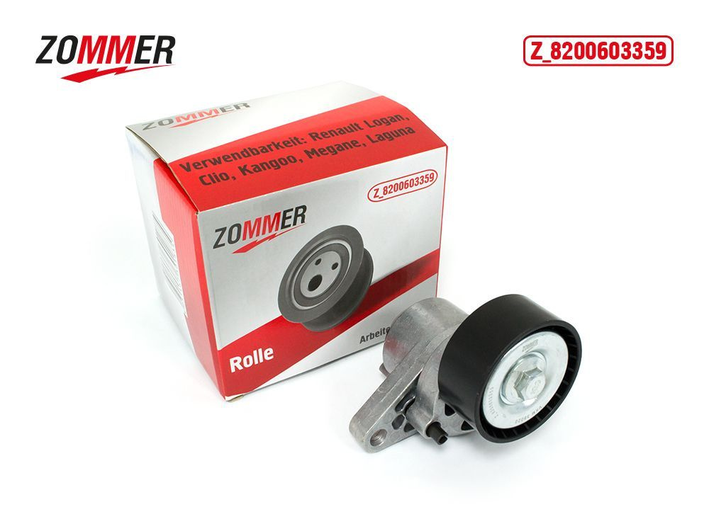 Ролик натяжителя генератора Renault Logan, Clio, Kangoo, Megane, Laguna ...