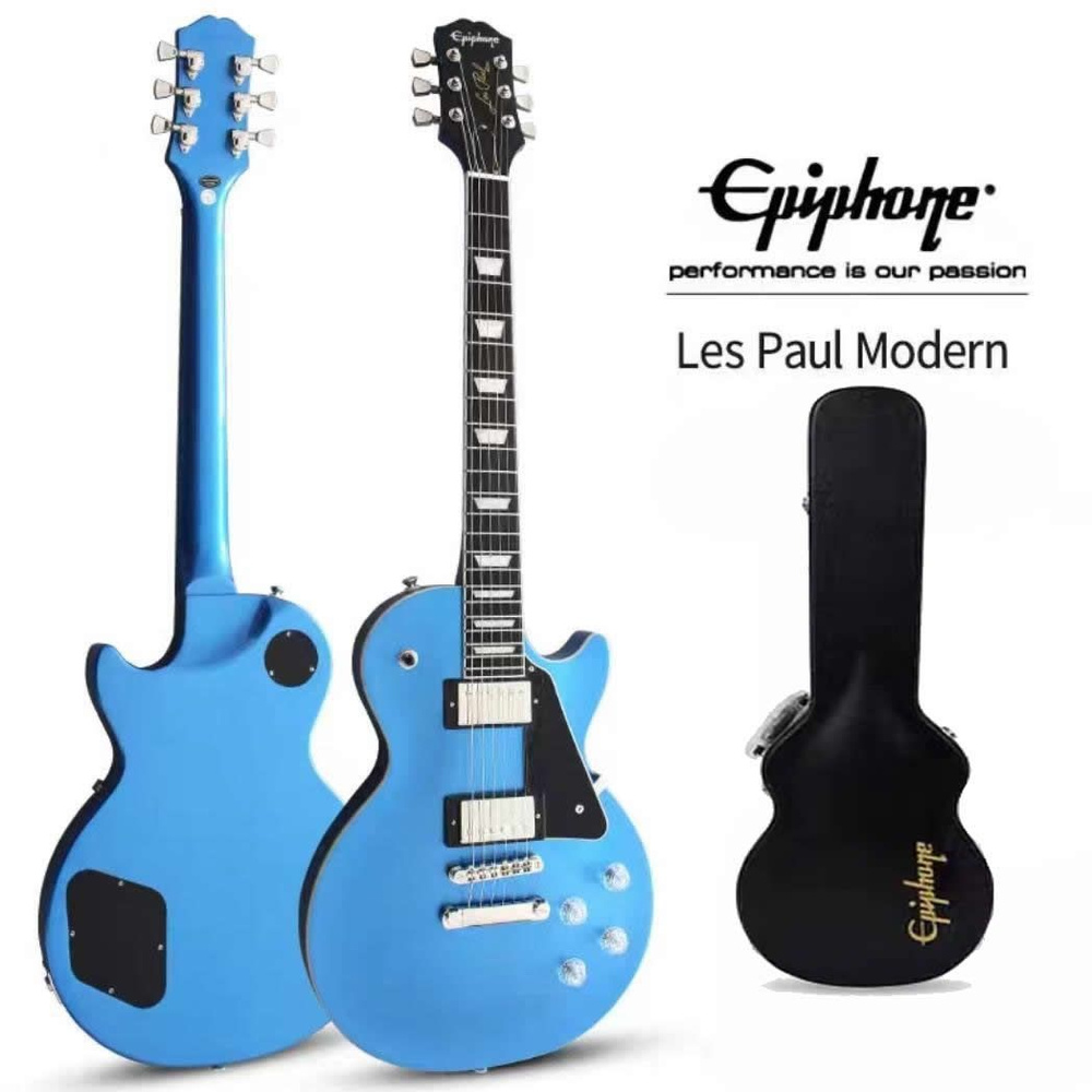 Epiphone Les Paul Modern RBM / Blue Metallic / Профессиональная ...