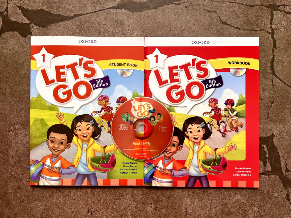 Let's Go 1 5th edition (Учебник + Рабочая Тетрадь + CD/DVD) (5th издание) - купить с доставкой ...