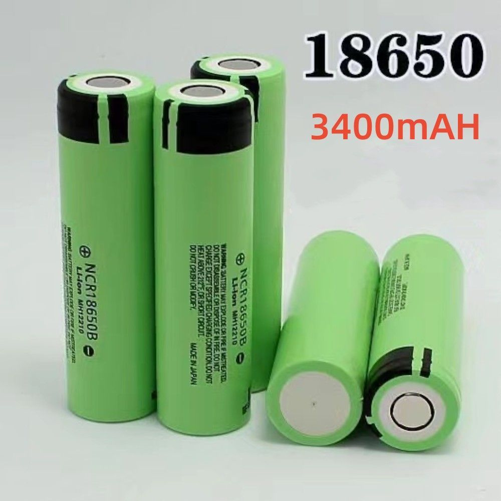 Аккумулятор Panasonic Li-ion 18650 NCR18650B 3400 mAh 3.7V Плоский плюс ...
