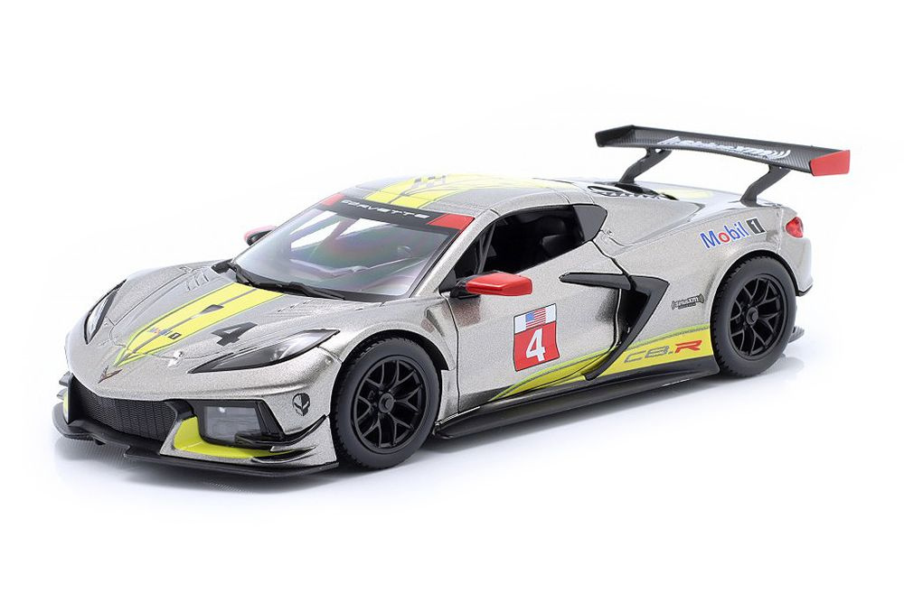 Модель коллекционная Chevrolet corvette C8R #3 yellow 2020 / шевроле ...