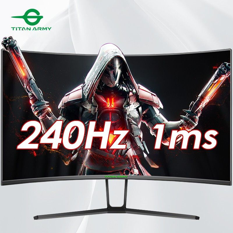 Монитор Titan Army 27-дюймовый изогнутый дисплей Titan Legion N27SH2 27 ...