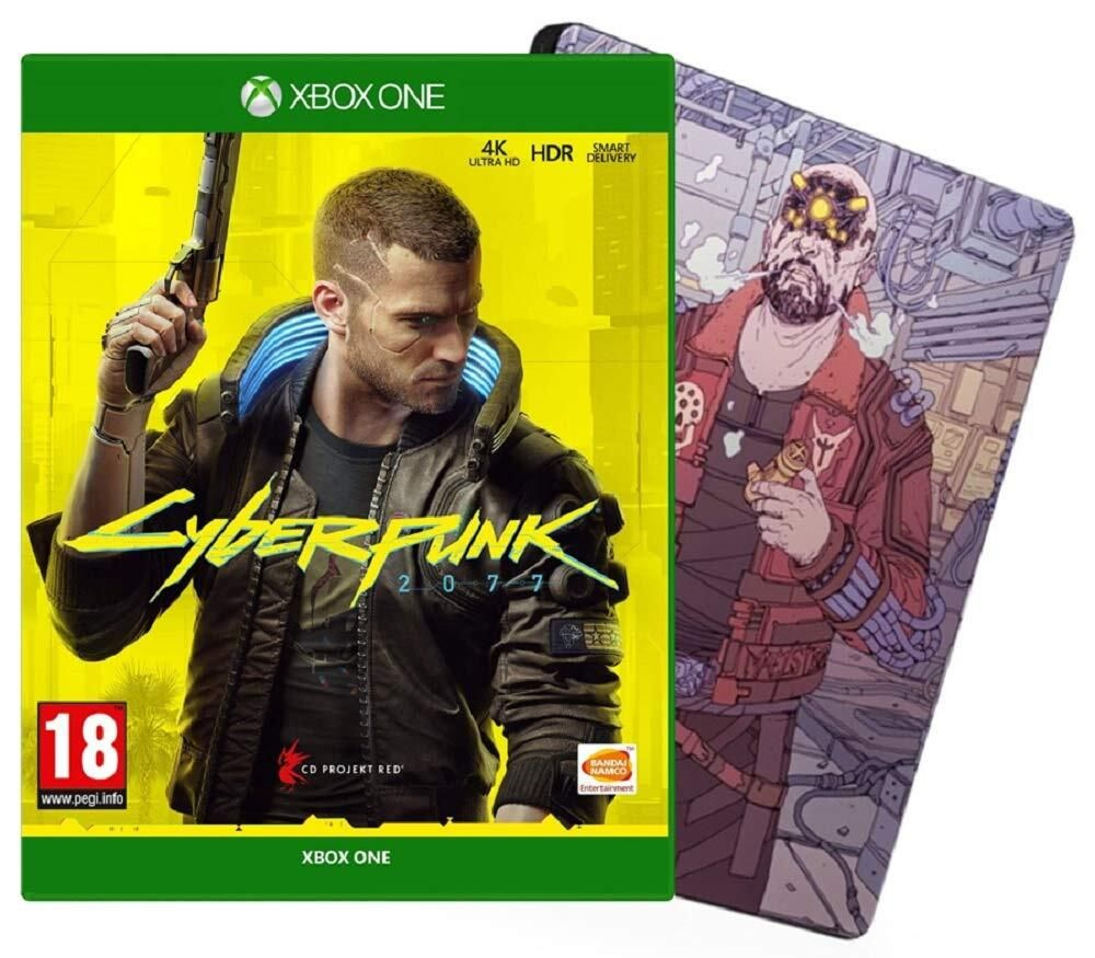 Игра Игра Cyberpunk 2077 + Steelbook (Русская версия) для Xbox One ...