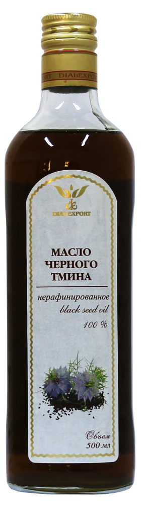 Масло черного тмина Dial-Export нерафинированное холодного отжима 500 ...