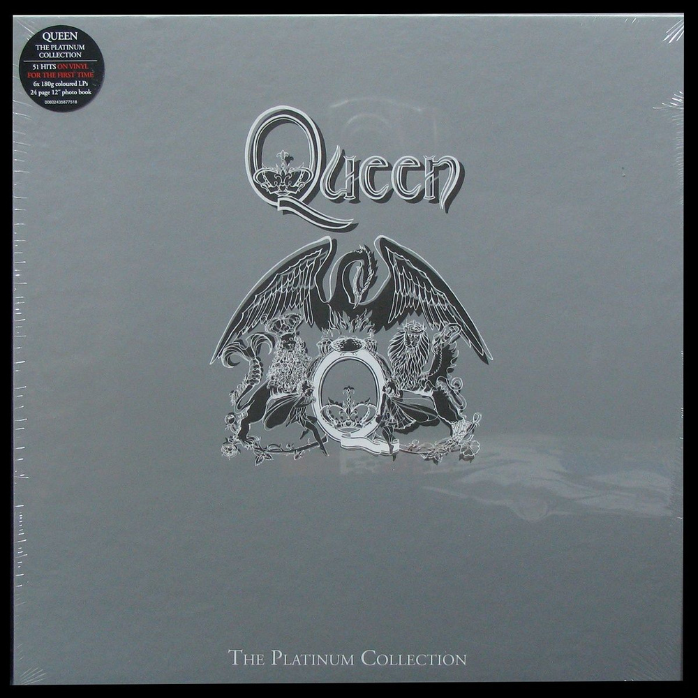 LP Queen - Platinum Collection (6LP Box-set, coloured vinyl, + book ...