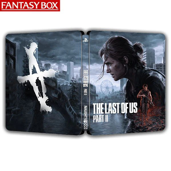 (Только стальной корпус, без диска с игрой) The Last of Us Part II For PS4/PS5 Steelbook ...