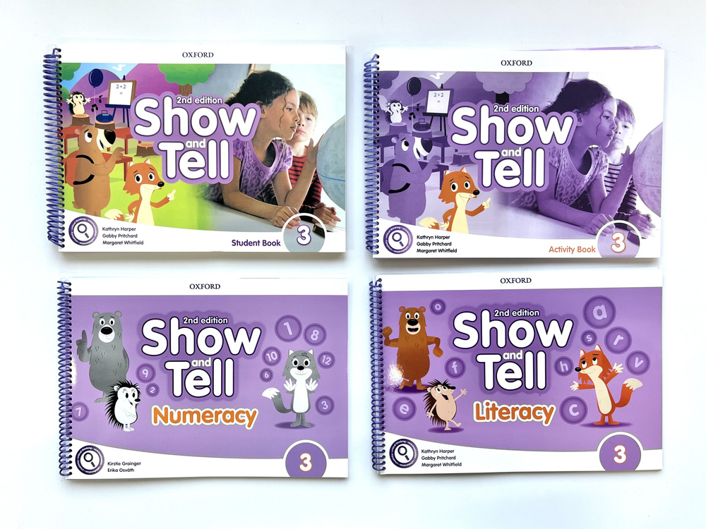 Show and Tell 3 - 2nd edition. ПОЛНЫЙ КОМПЛЕКТ: Student's Book ...