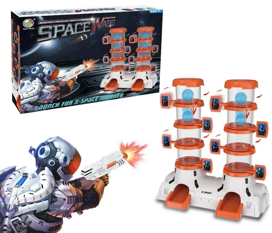 Игровой набор Junfa Тир с 2 бластерами и двойной многоярусной мишенью - купить с доставкой по ...