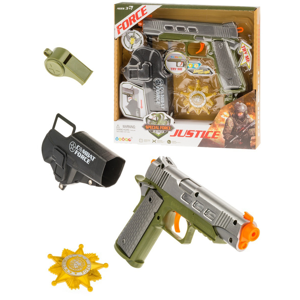 Игрушечное оружие Набор полицейского Special Force, детский пистолет с ...
