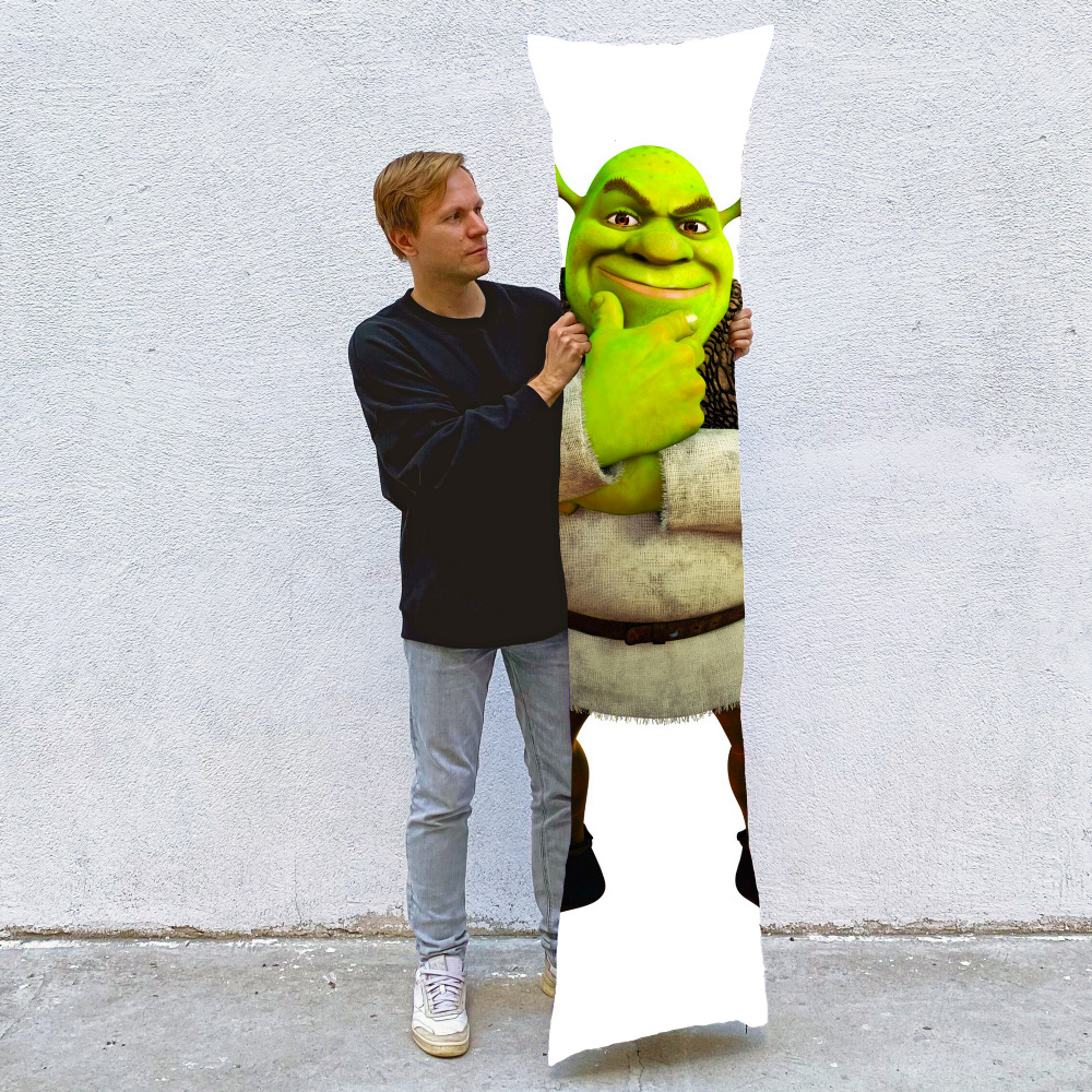 Подушка дакимакура Шрек 50x200 см 50x200 - купить по низкой цене в ...