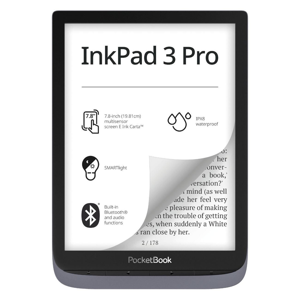 Электронная книга Pocketbook 740 Pro (InkPad 3 Pro) Metallic Grey ...