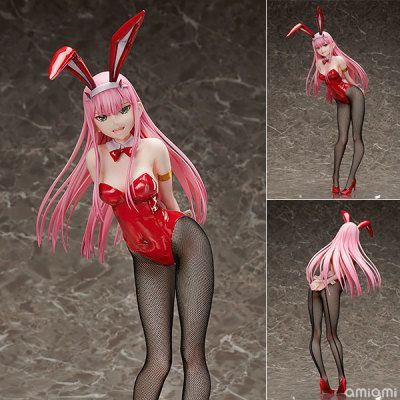 фигурка аниме сексуальная девушка DARLING in the FRANXX/ Zero Two (43см-пакет в штучной упаковке ...