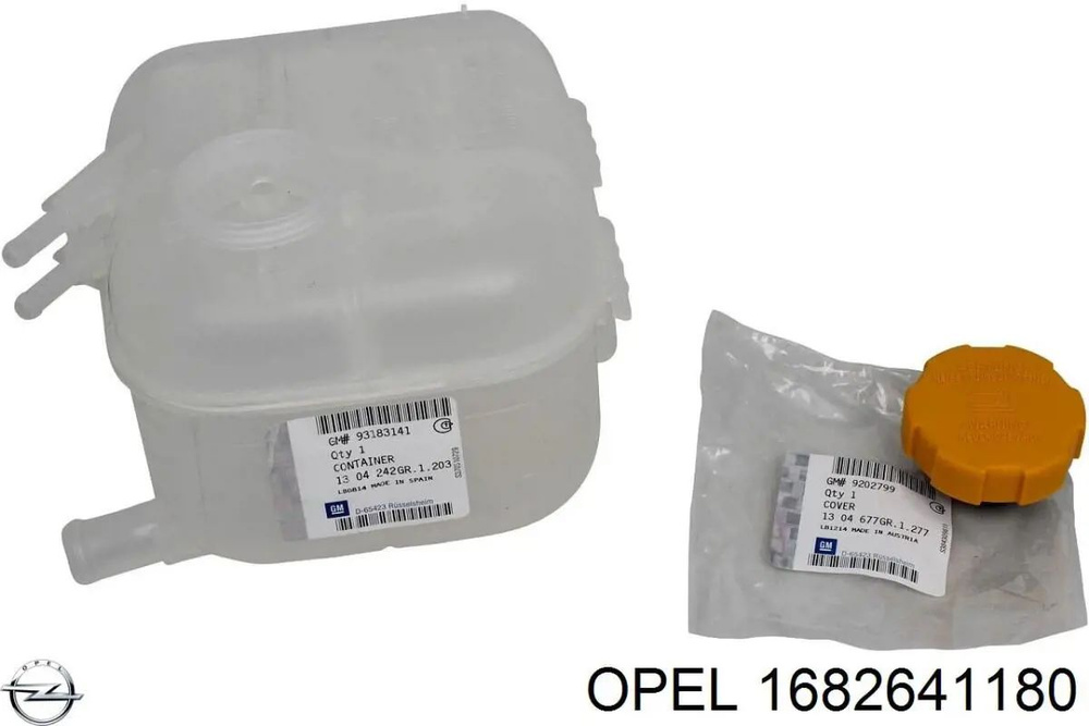 Бачок расширительный General Motors 1682641180 - General Motors арт ...