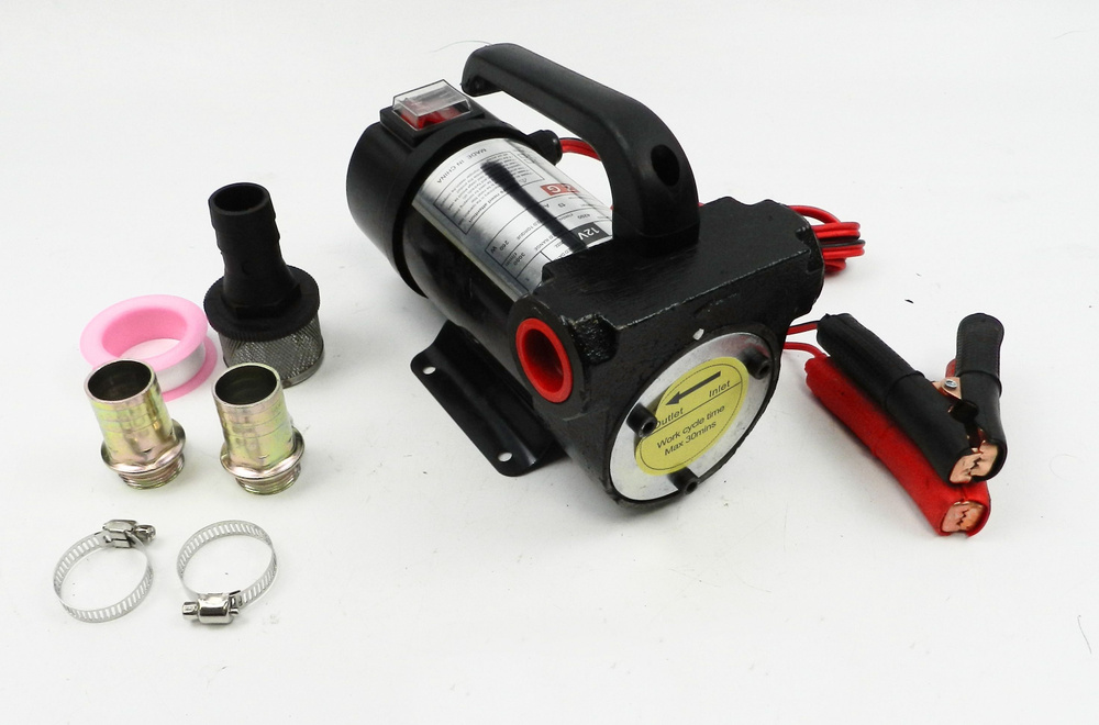 Переносной помповый насос 12V/260W для откачки тосола и любых других ...