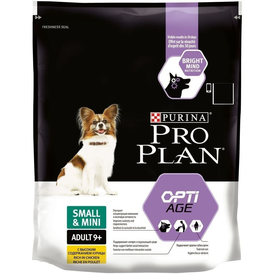 Purina Pro Plan Small & Mini Adult 9+ / Сухой корм Пурина Про План для ...