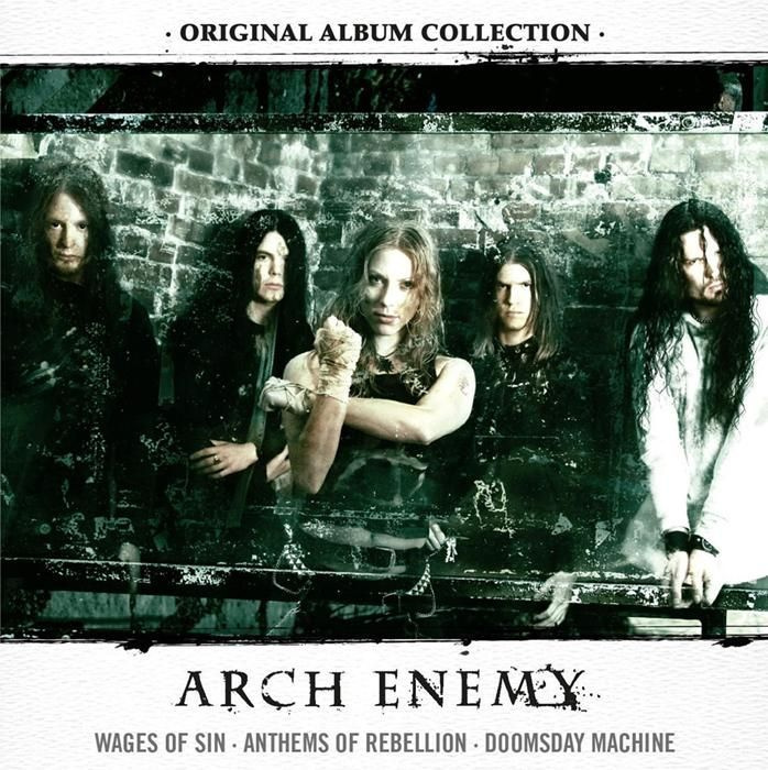 Audio CD Arch Enemy - Original Album Collection (3CD BOX SET) Wages Of Sin Anthems Of Rebellion ...
