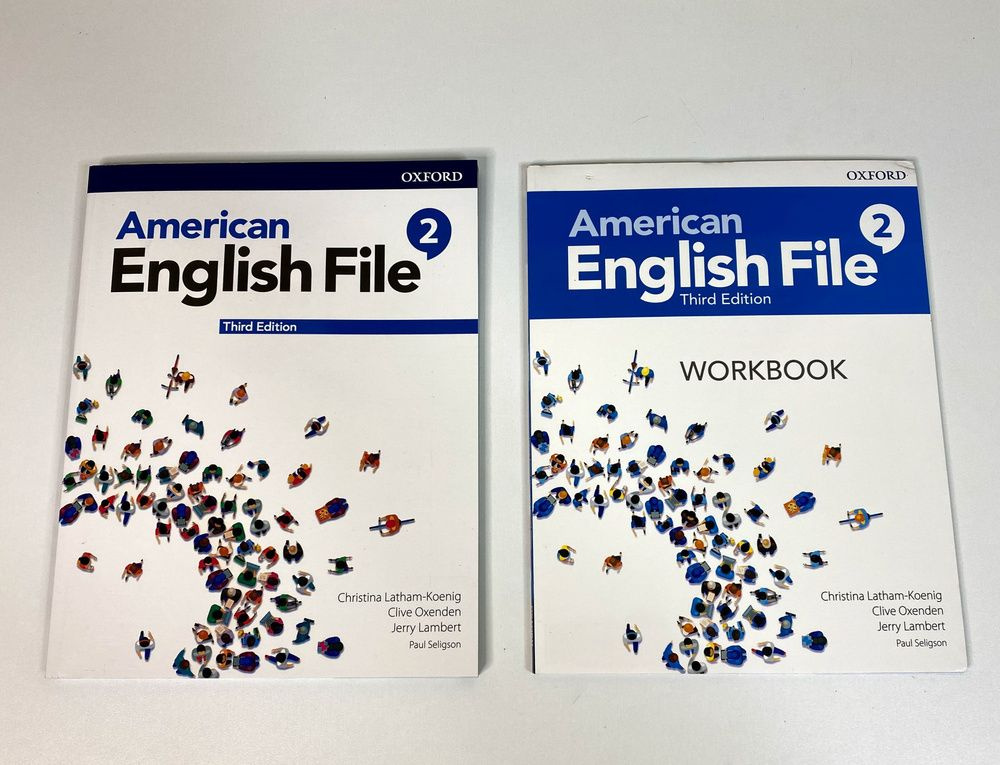 American English File 2, 3rd Edition, Комплект Student's Book with CD and Workbook | Latham ...