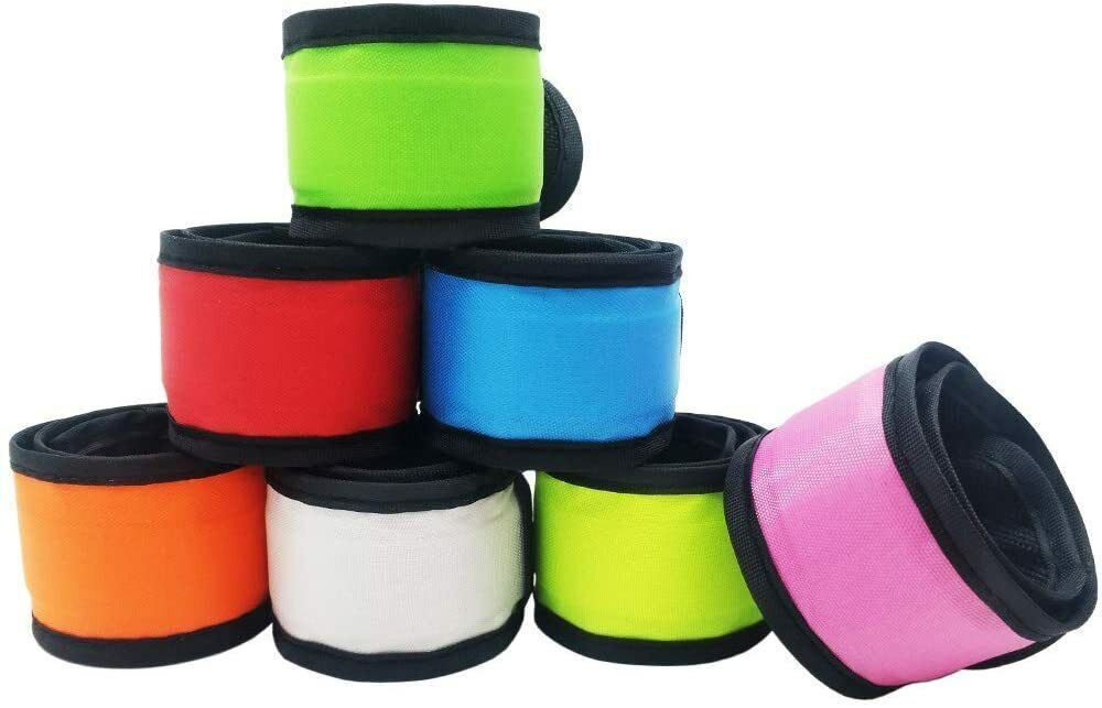 7 Упаковок 35-сантиметровых защитных браслетов LED Slap Armband Walking ...