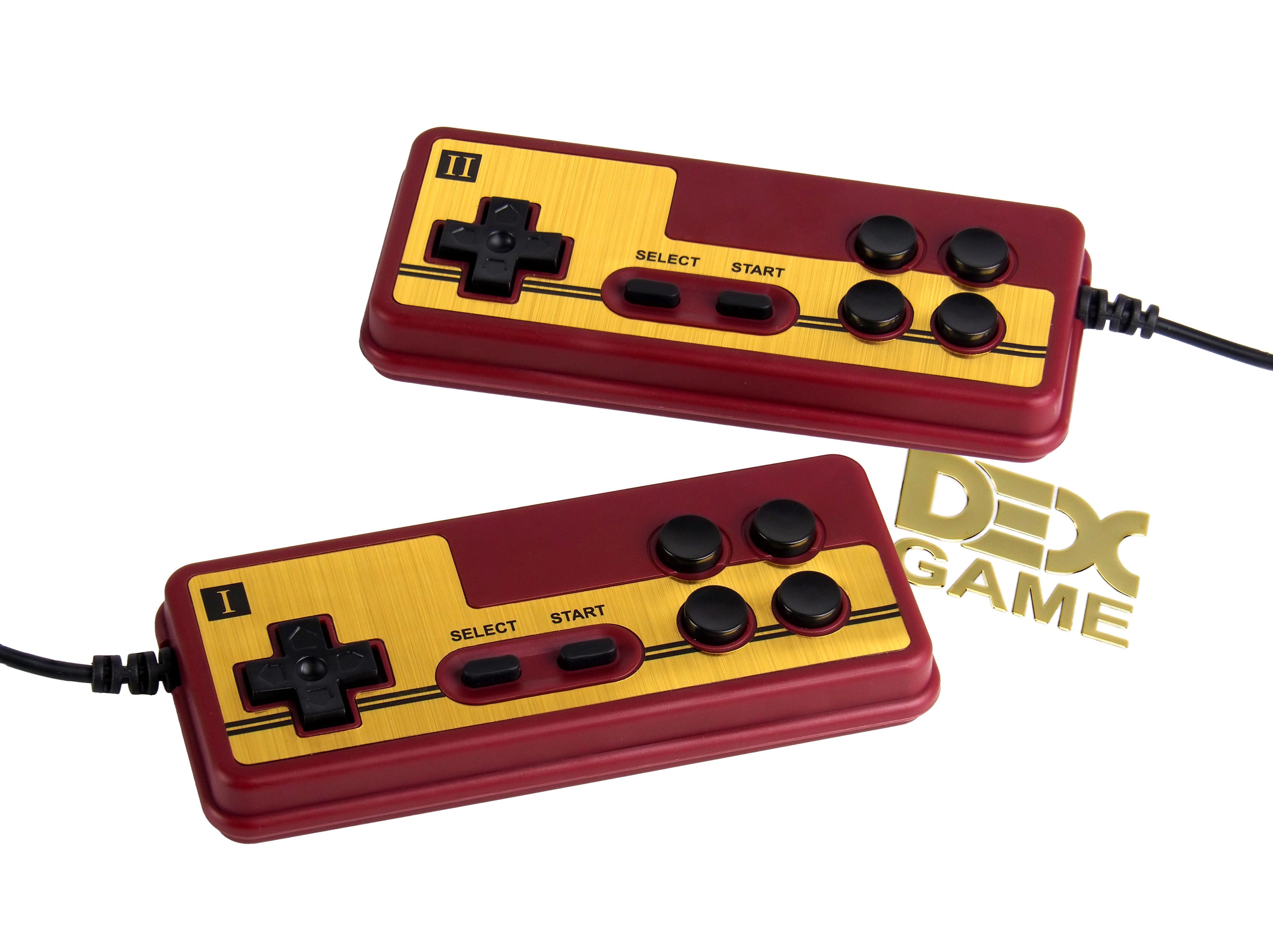 Приставка с ретро 2000 играми 8 bit и джойстиками для dendy/денди подключается к телевизора ...