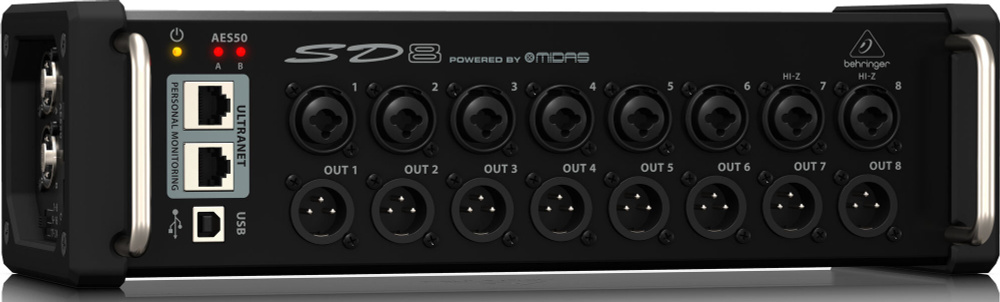 Аудио сплиттер Behringer SD8 - купить с доставкой по выгодным ценам в ...
